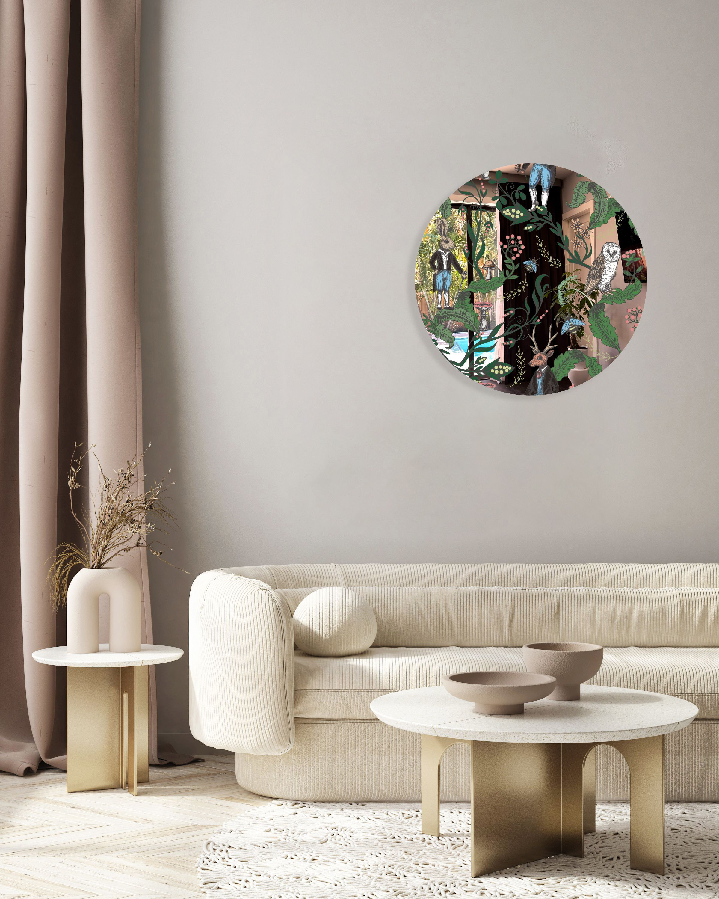 UniQstiQ Dark Woodland Animals Wall Décor - Wayfair Canada