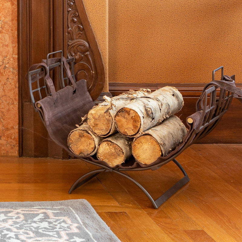 Union Rustic Vierra Log Rack & Reviews | Wayfair
