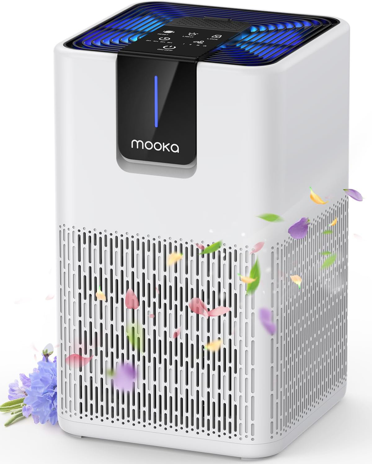 MOOKA H13 HEPA Air Purifiers For Home Large Room Up To 1250 Ft² With ...