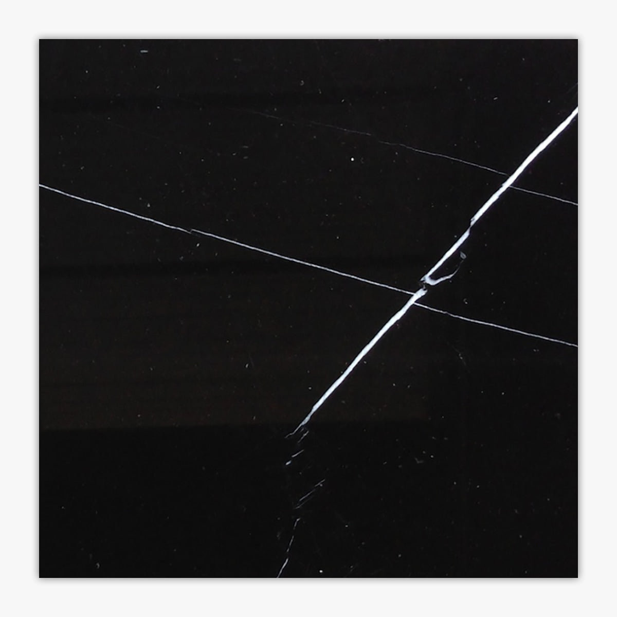 Calacatta Tile Carreau de marbre et de mur 18 po x 18 po Nero - Wayfair ...