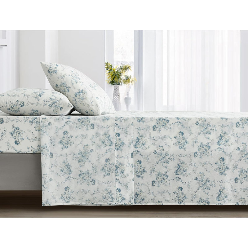floral bed sheets single