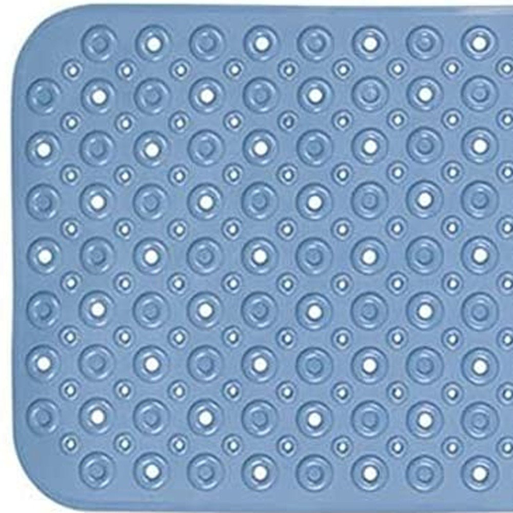 Symple Stuff Blue Bubbles Drain Hole Bathrub Mat - Wayfair Canada