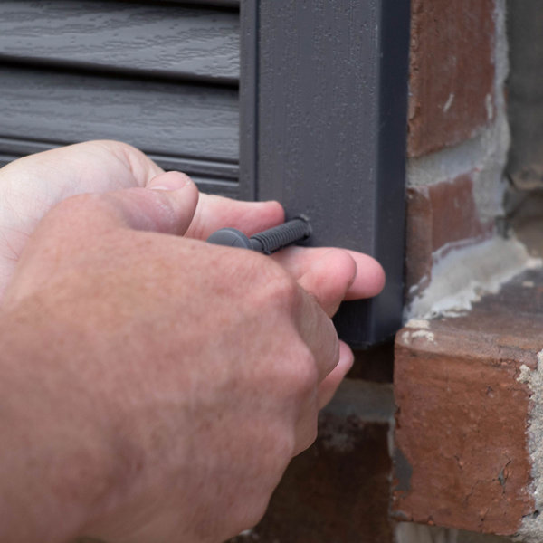 Mid America Builders Edge, Standard Cathedral Top Center Mullion, Open ...