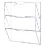 Rebrilliant 3-Tier Wall-Mounted Acrylic Mail Letter Holder | Wayfair