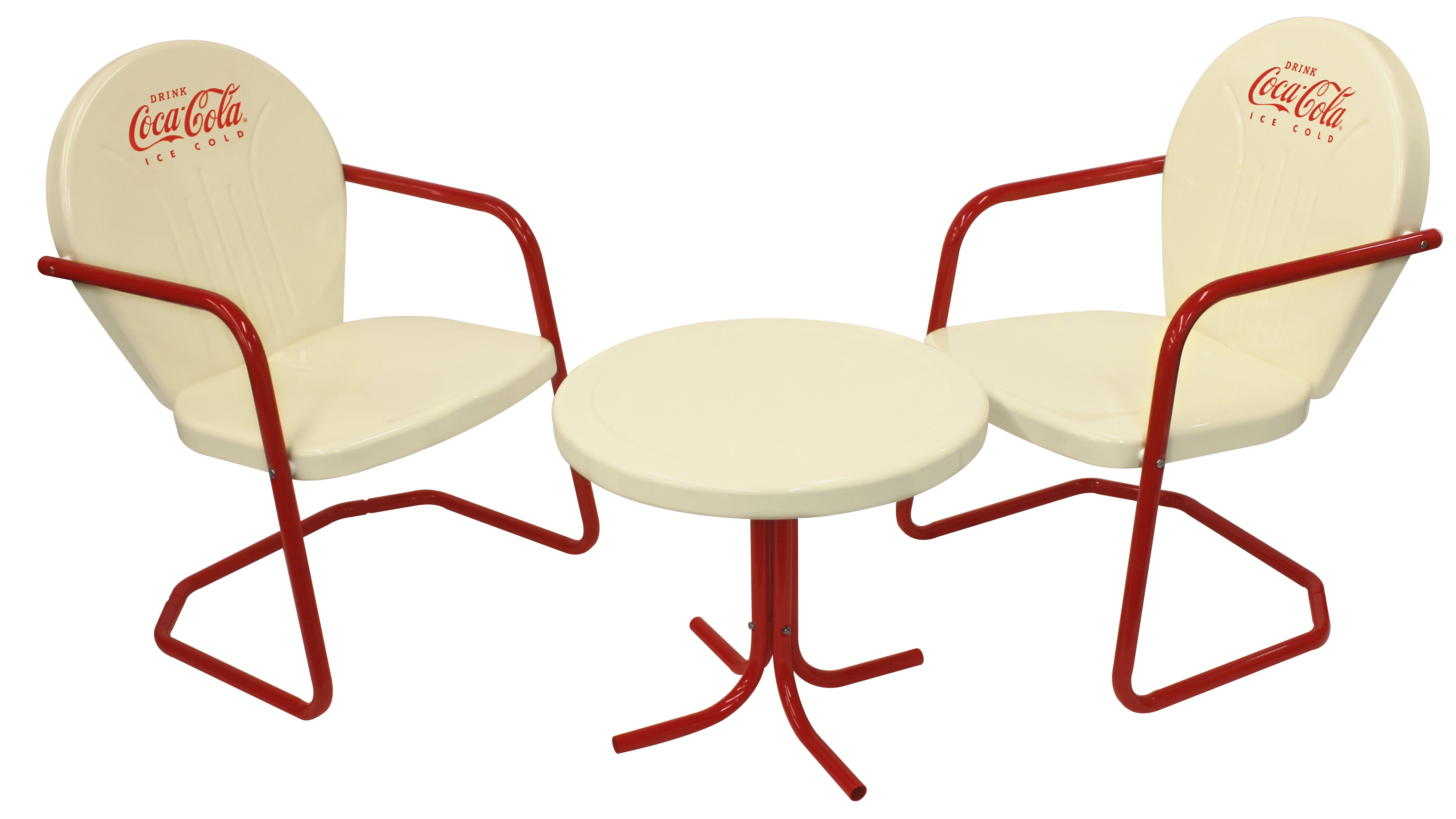 Leigh Country Coca-Cola 3 Piece Bistro Set & Reviews | Wayfair