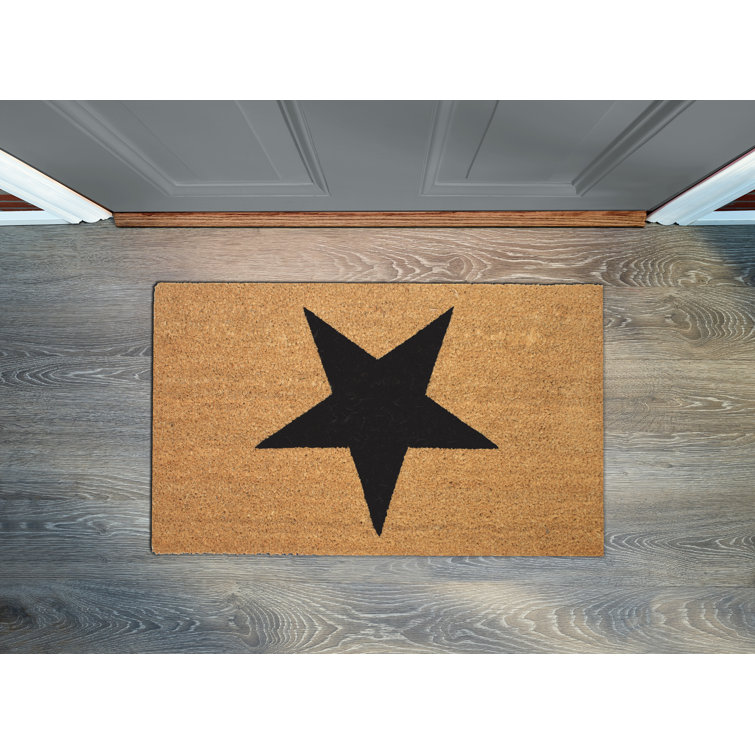 Latitude Run Feofan Star Doormat | Wayfair.co.uk
