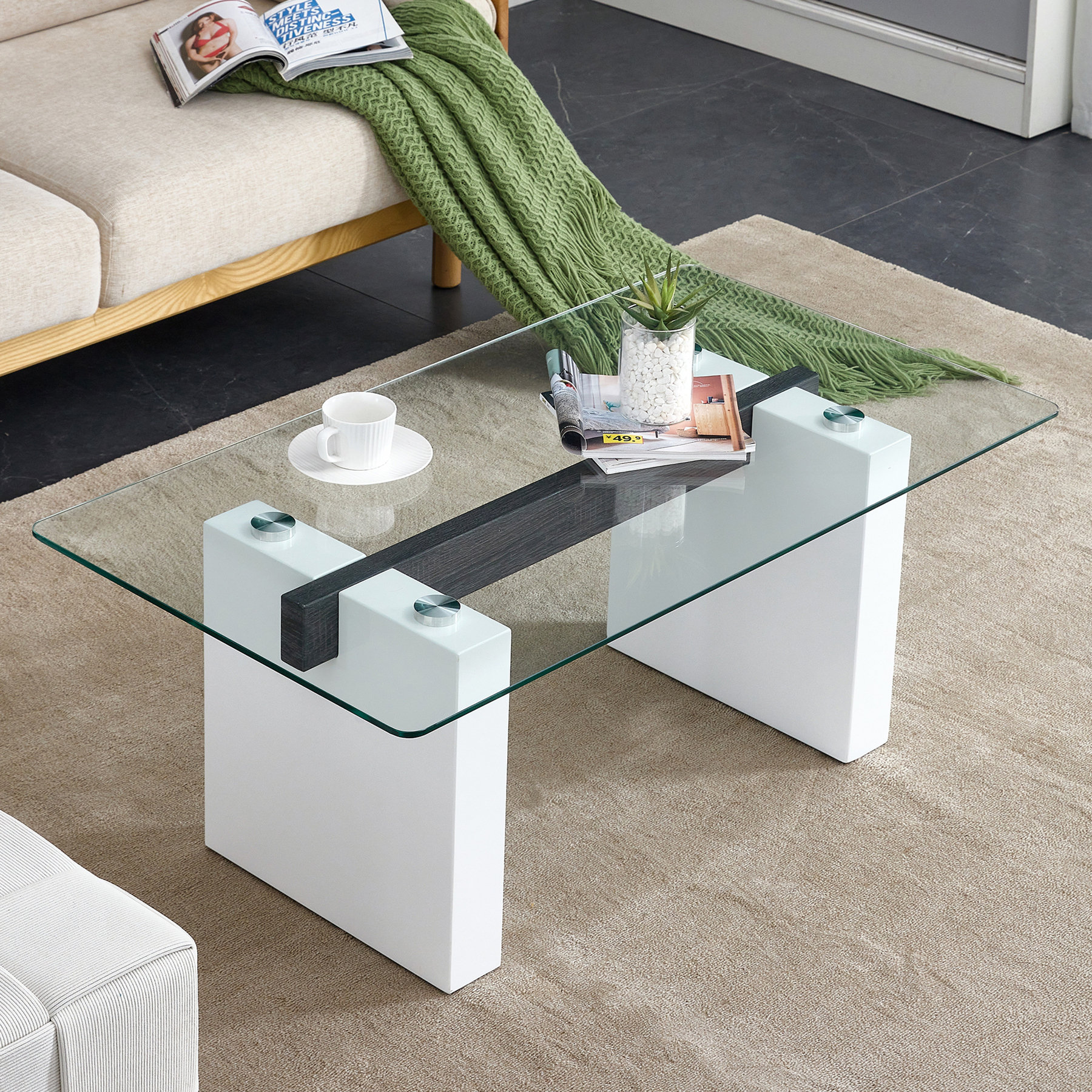 Wrought Studio Contemporary Minimalist Coffee Table - Wayfair Canada