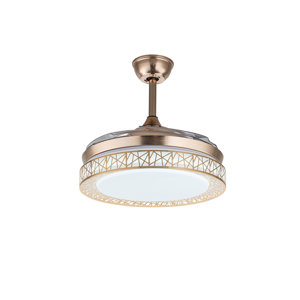 Mercer41 Bergstein 42'' Crystal Ceiling Fan with Remote & Reviews | Wayfair