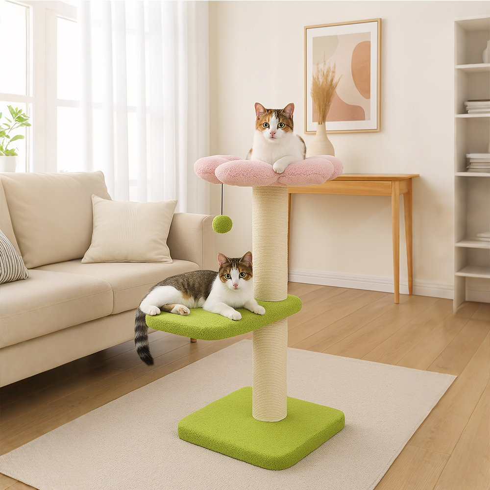Tucker Murphy Pet™ 36" XL Cat Tree With Super Thick Scratching Post ...