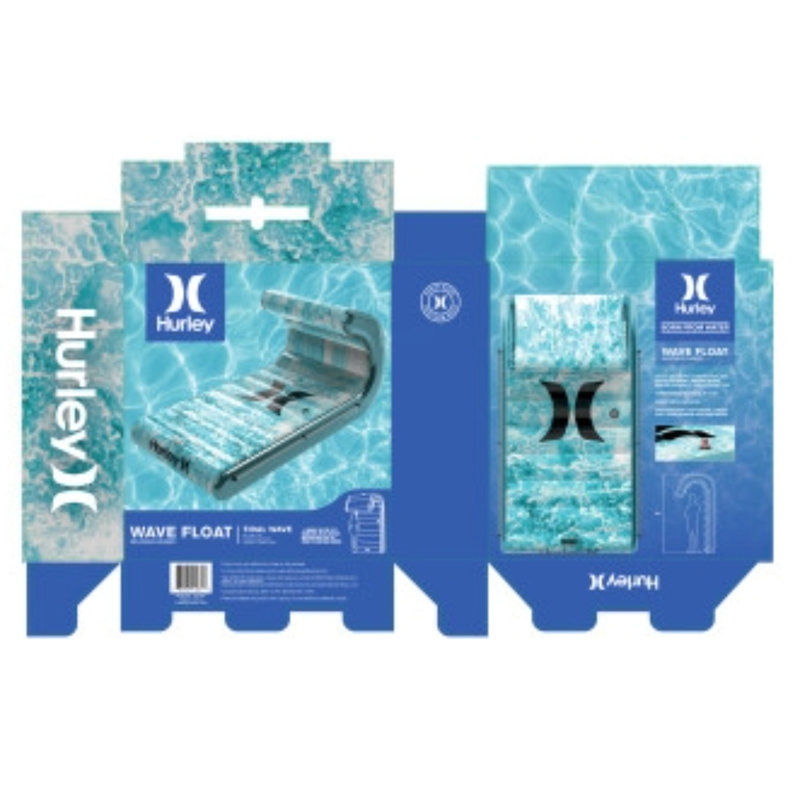 Hurley Inflatable Wave Pool Float Lounger | Wayfair