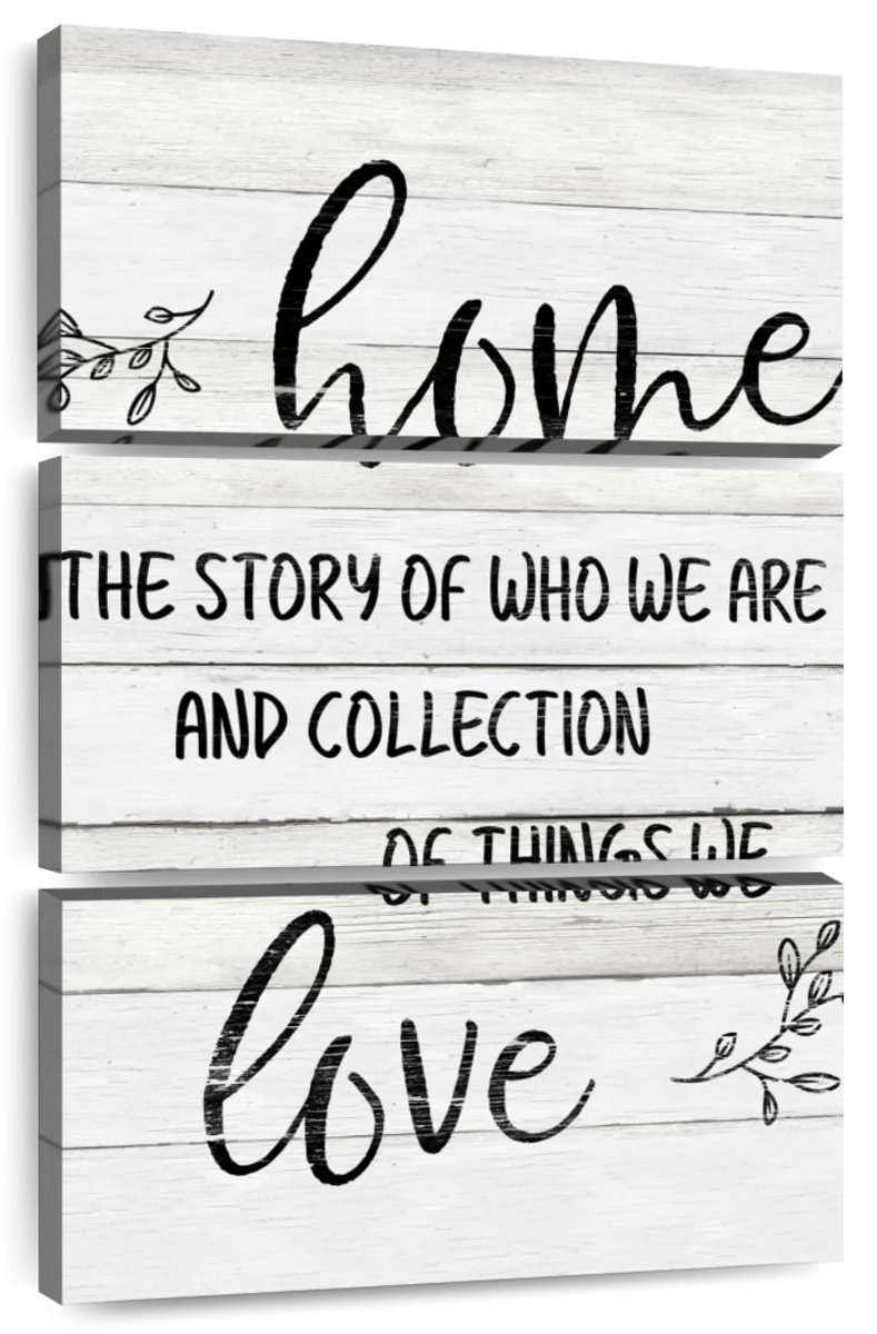 Trinx Kema Home Love Wall Sign | Wayfair