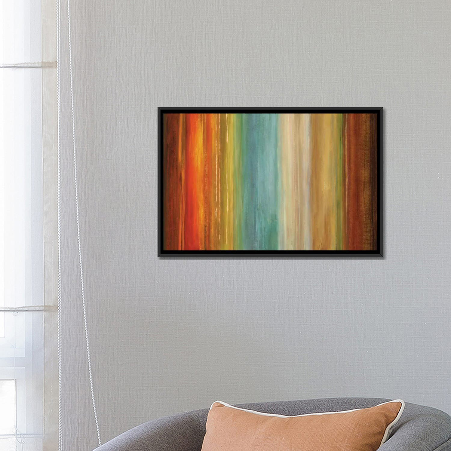 East Urban Home Wavelength I by Max Hansen - Gallery-Wrapped Canvas ...