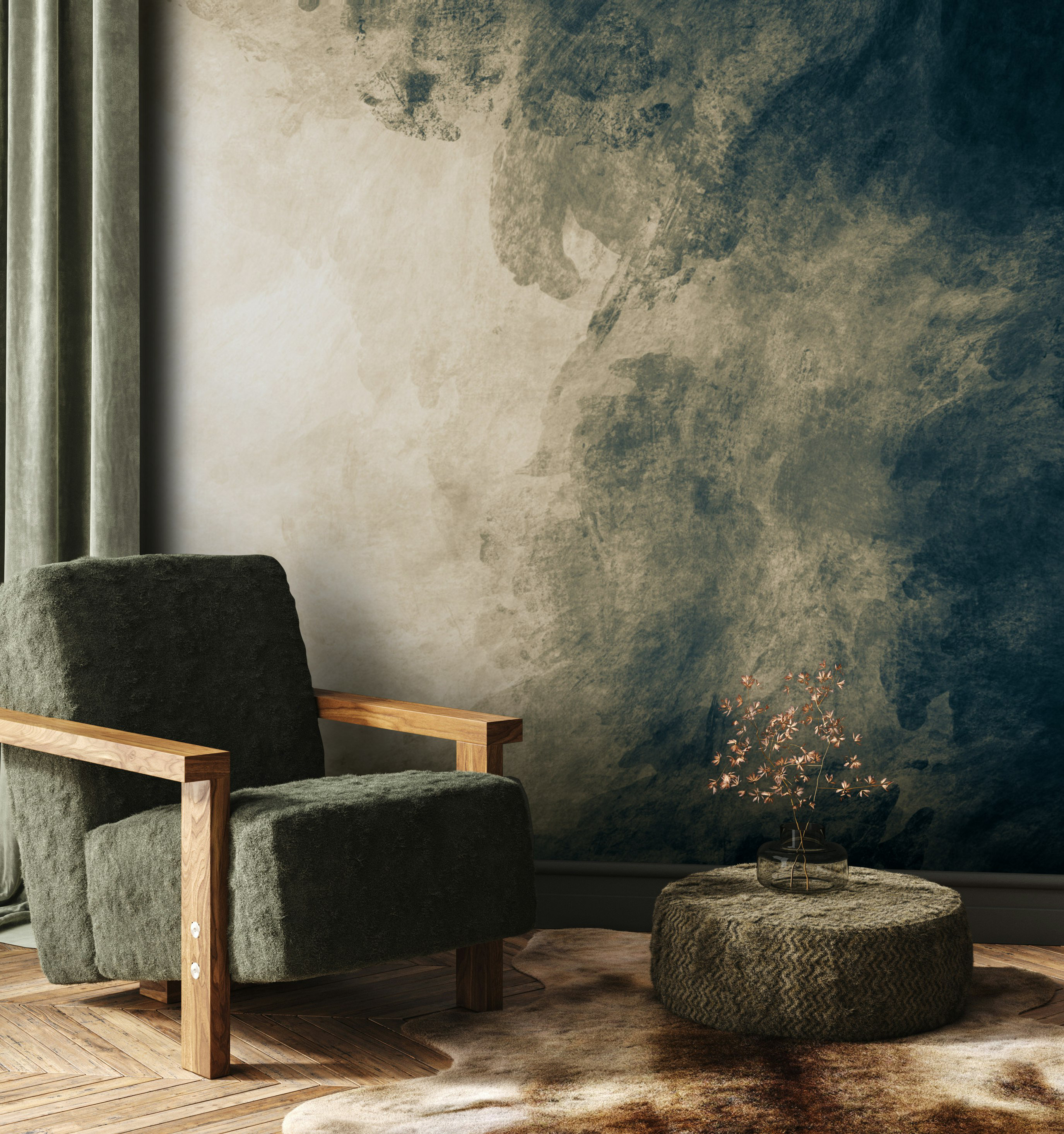 Orren Ellis Keiari Abstract Roll | Wayfair