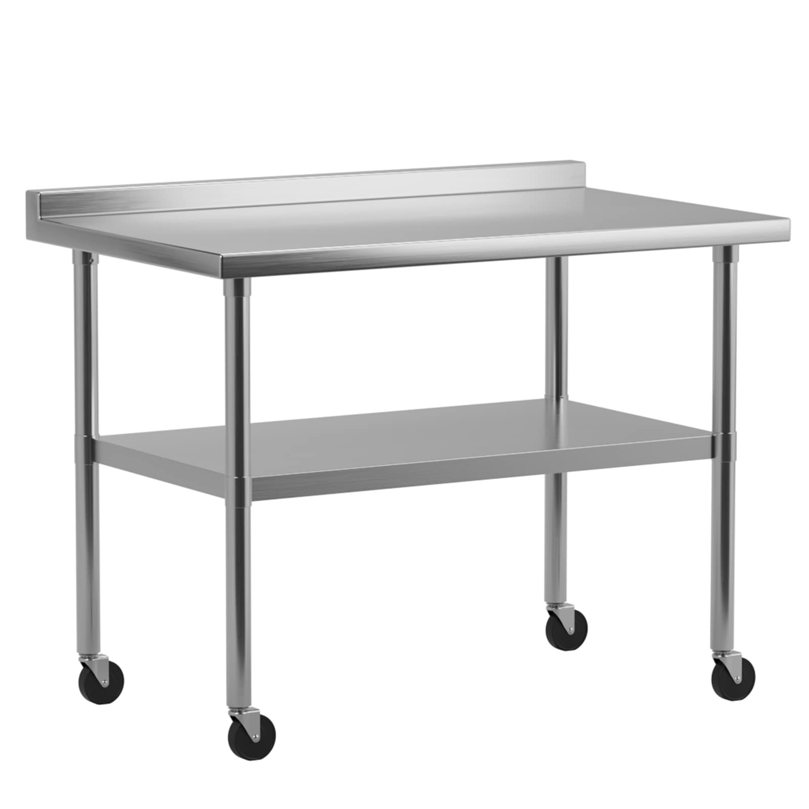 Babevy Stainless Steel 60'' L x 24'' W x 34'' H Work Table | Wayfair
