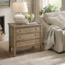 Benjara Rena Side End Table | 3 Drawers with Round Knobs | 28 ...