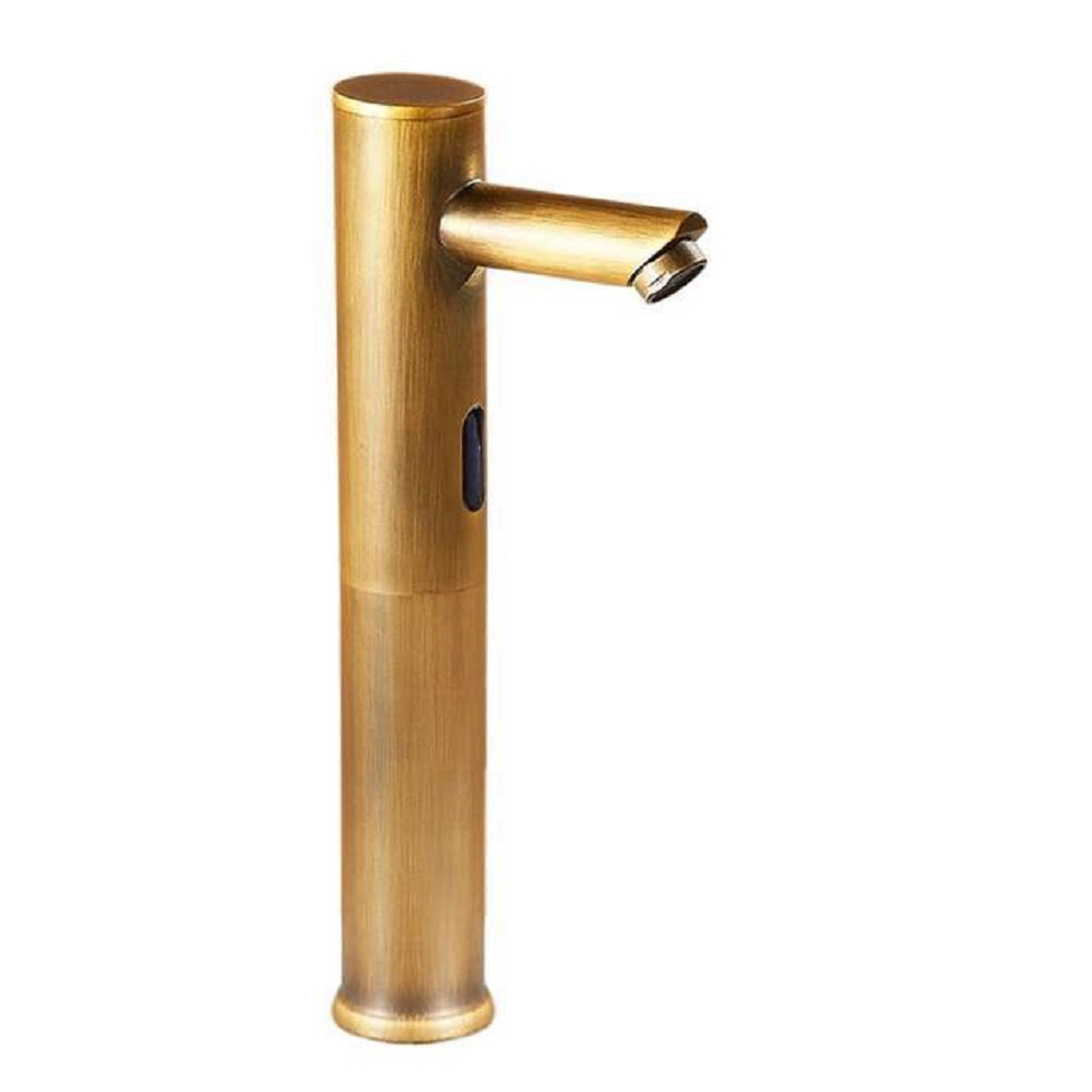 FontanaShowers Gold-Plated Commercial Touchless Faucet with Motion ...