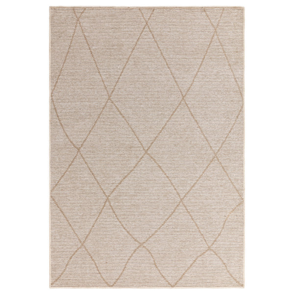 Gracie Oaks Ekta Cream Rug | Wayfair.co.uk