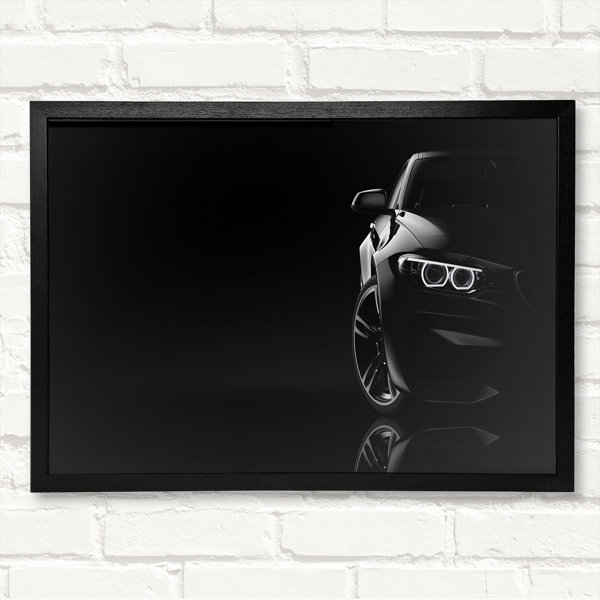 Brayden Studio Sleek Half A Car Shot - Print | Wayfair.co.uk