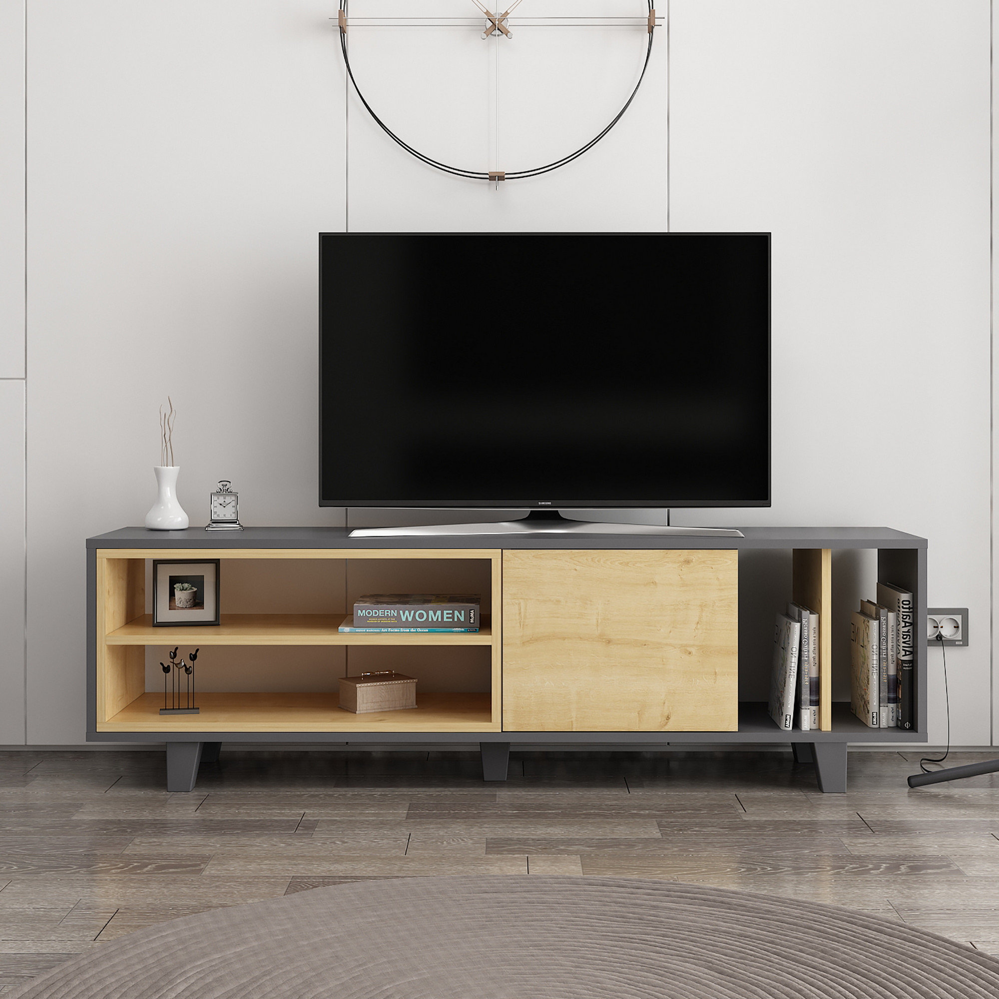 Latitude Run® Jayvis TV Stand for TVs up to 70" & Reviews | Wayfair