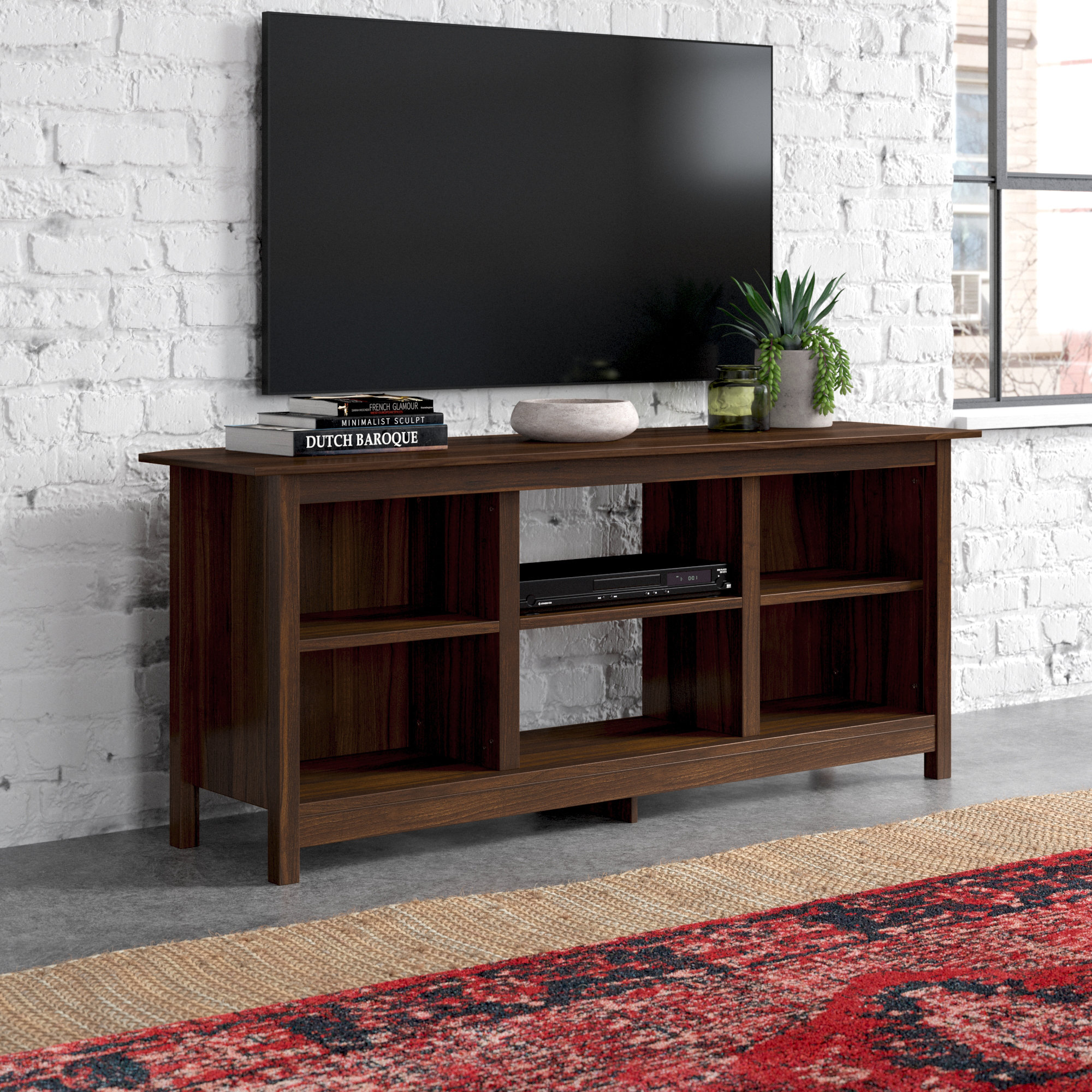 Red Barrel Studio® TV Stand for TVs up to 58" & Reviews | Wayfair