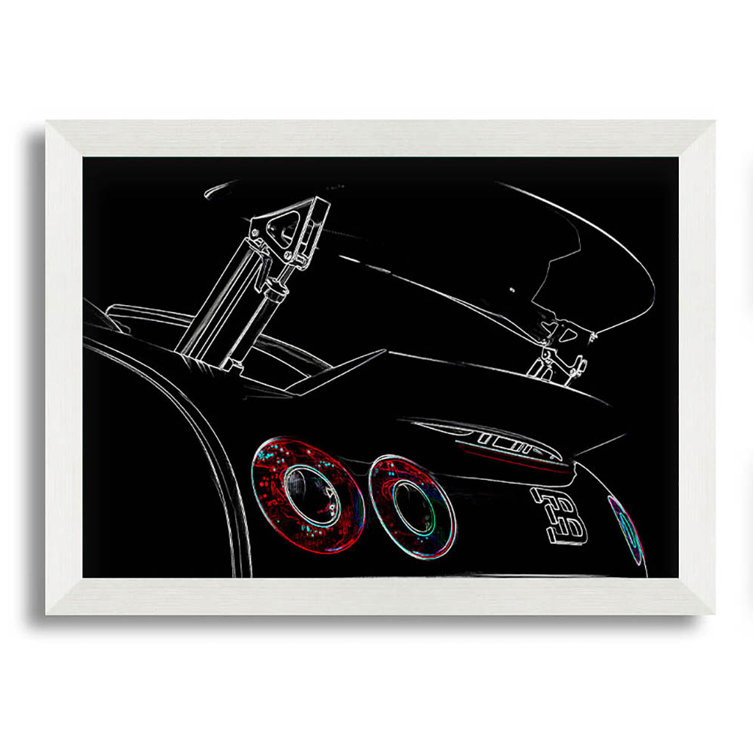 Latitude Run Stanwick Bugatti Veyron Rear Spoiler Psychedelic - Single ...