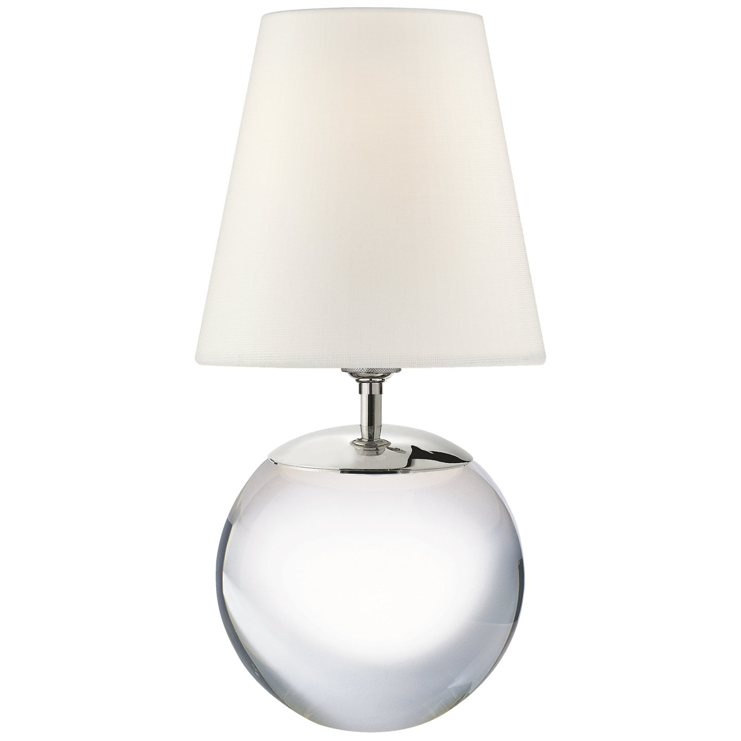 Visual Comfort Signature Terri Crystal Bedside Table Lamp (15" H ...