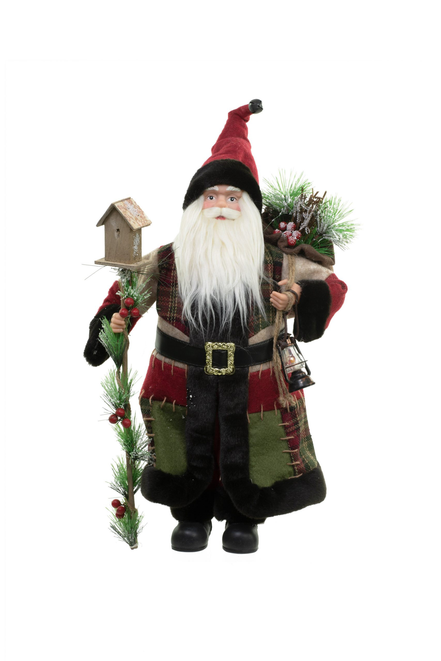 The Holiday Aisle® Standing Forest Santa Claus - Wayfair Canada