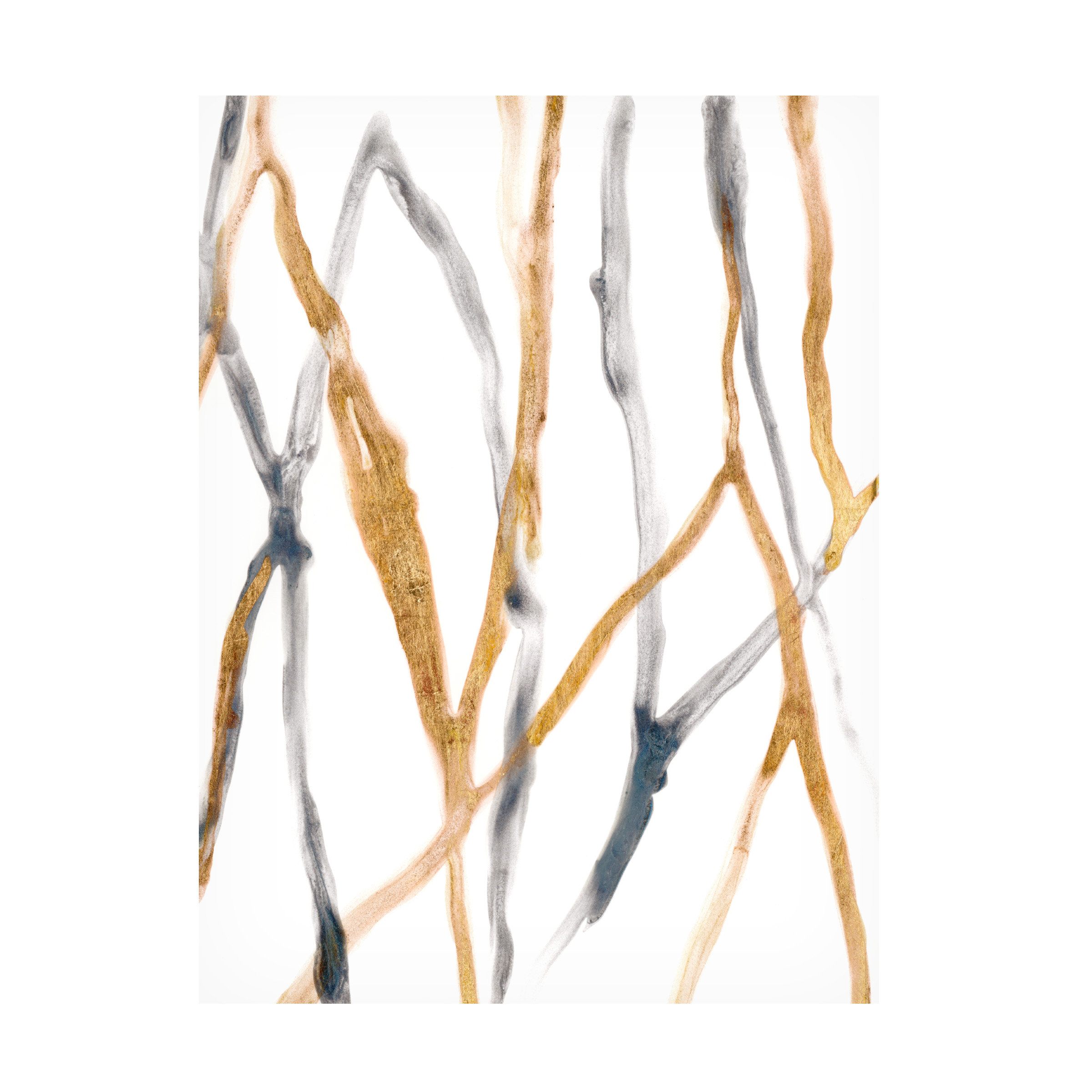 Wrought Studio™ Runnel X by June Erica Vess - Unframed Print on Canvas ...