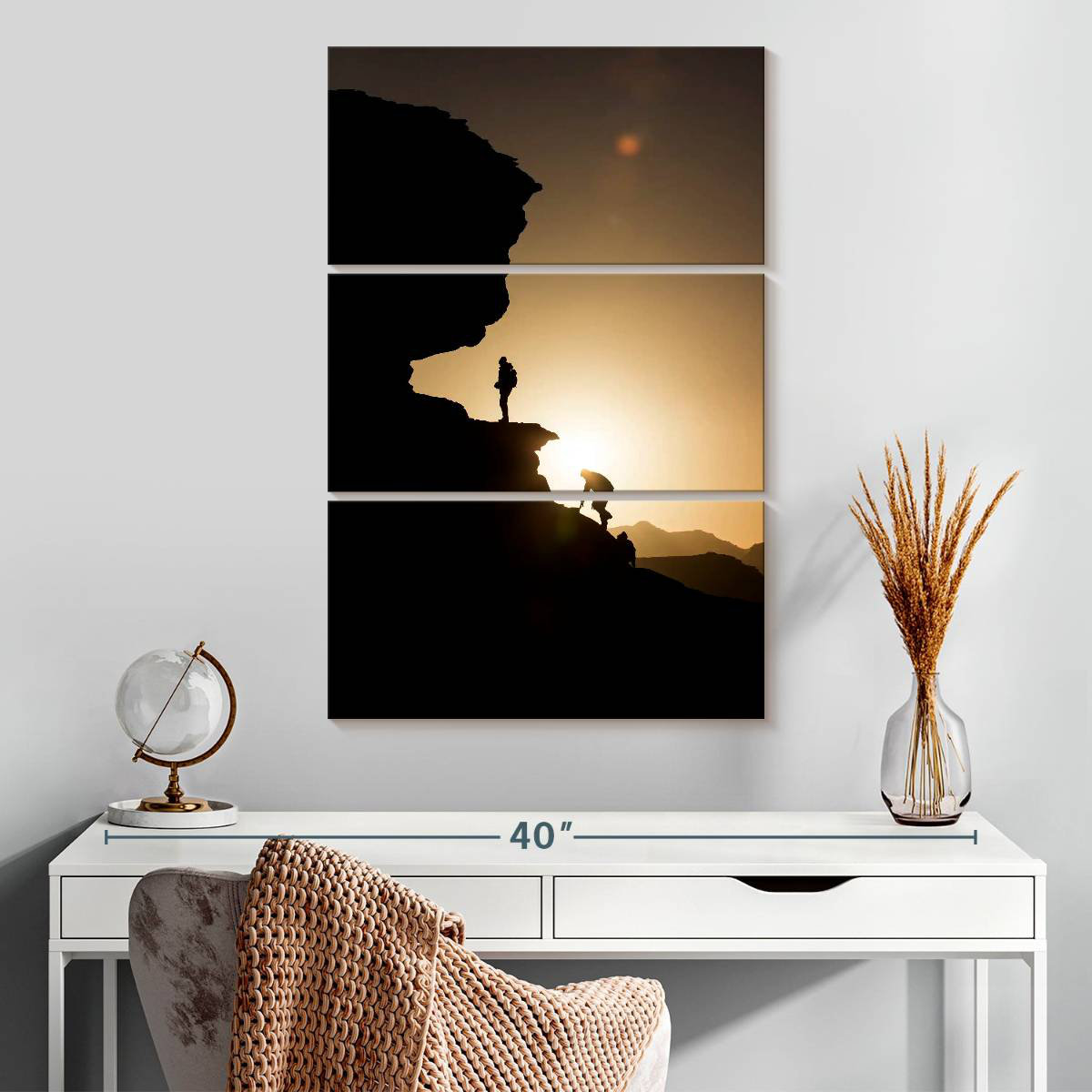 Ebern Designs Senne Dusky Rock Climbing | Wayfair