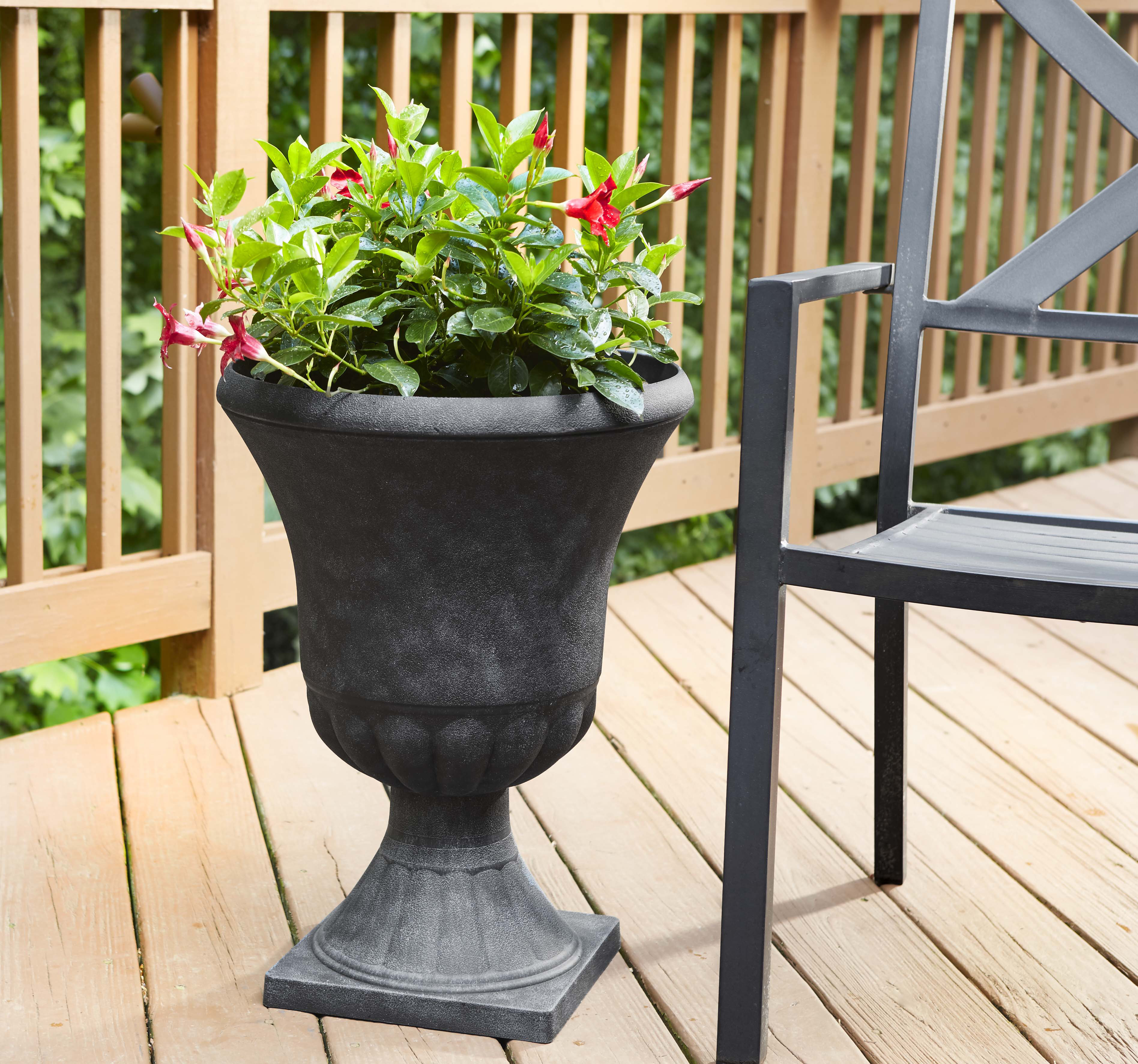 Southern Patio® 16" Winston Resin Urn Planter & Reviews | Wayfair