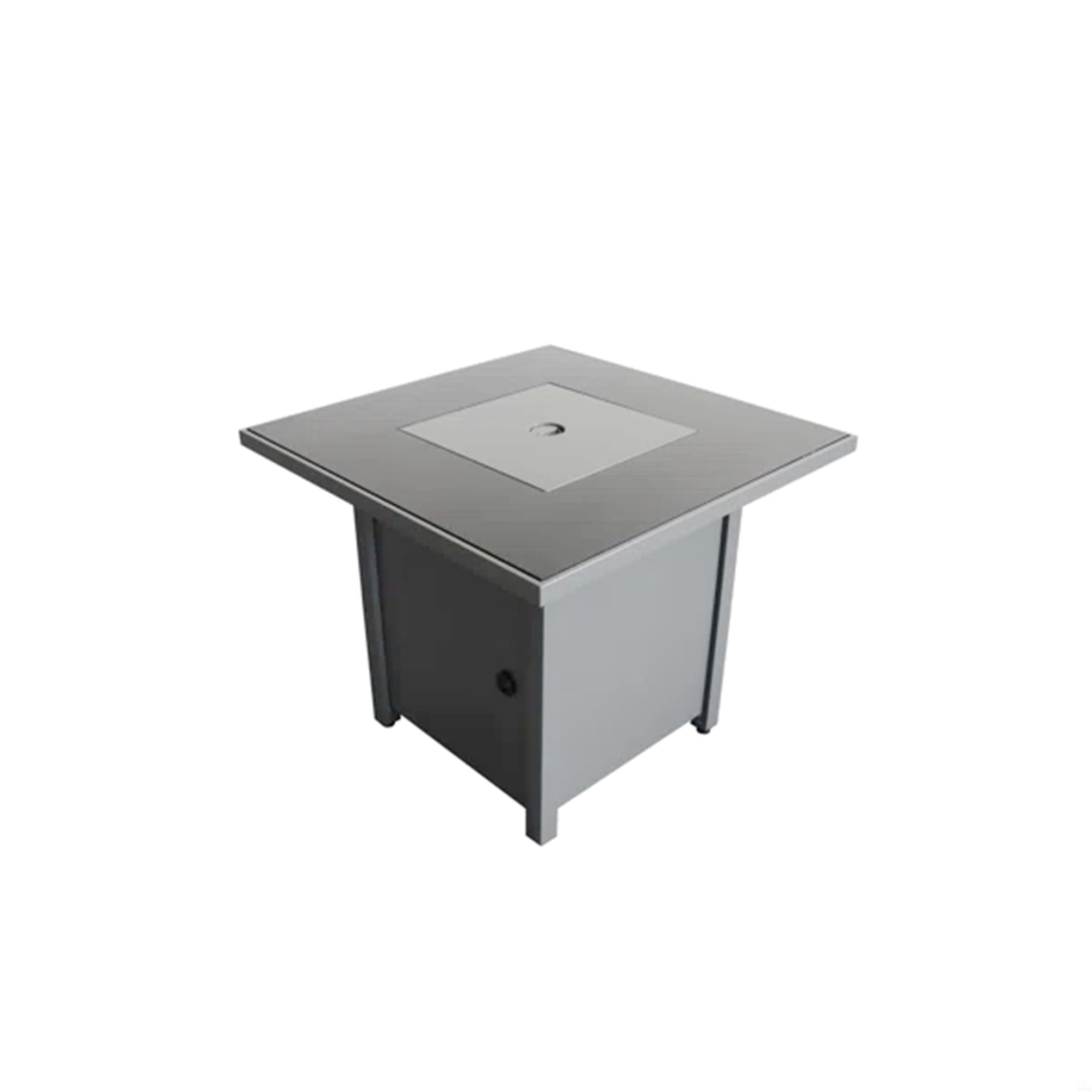 Latitude Run® Steel Outdoor Fire Pit Table With Lid | Wayfair