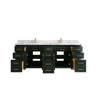 Everly Quinn Huntwood 84" Double Bathroom Vanity Set | Wayfair