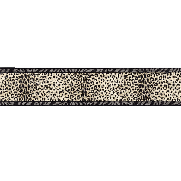 Mercer41 Otwin Leopard Animal Print Wallpaper Border - Wayfair Canada