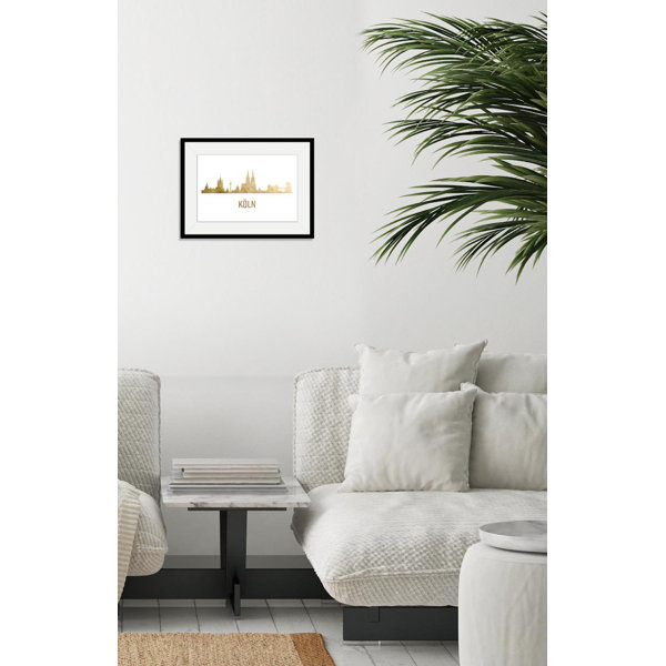 Brayden Studio Cologne Cologne Skyline - Single Picture Frame Print ...