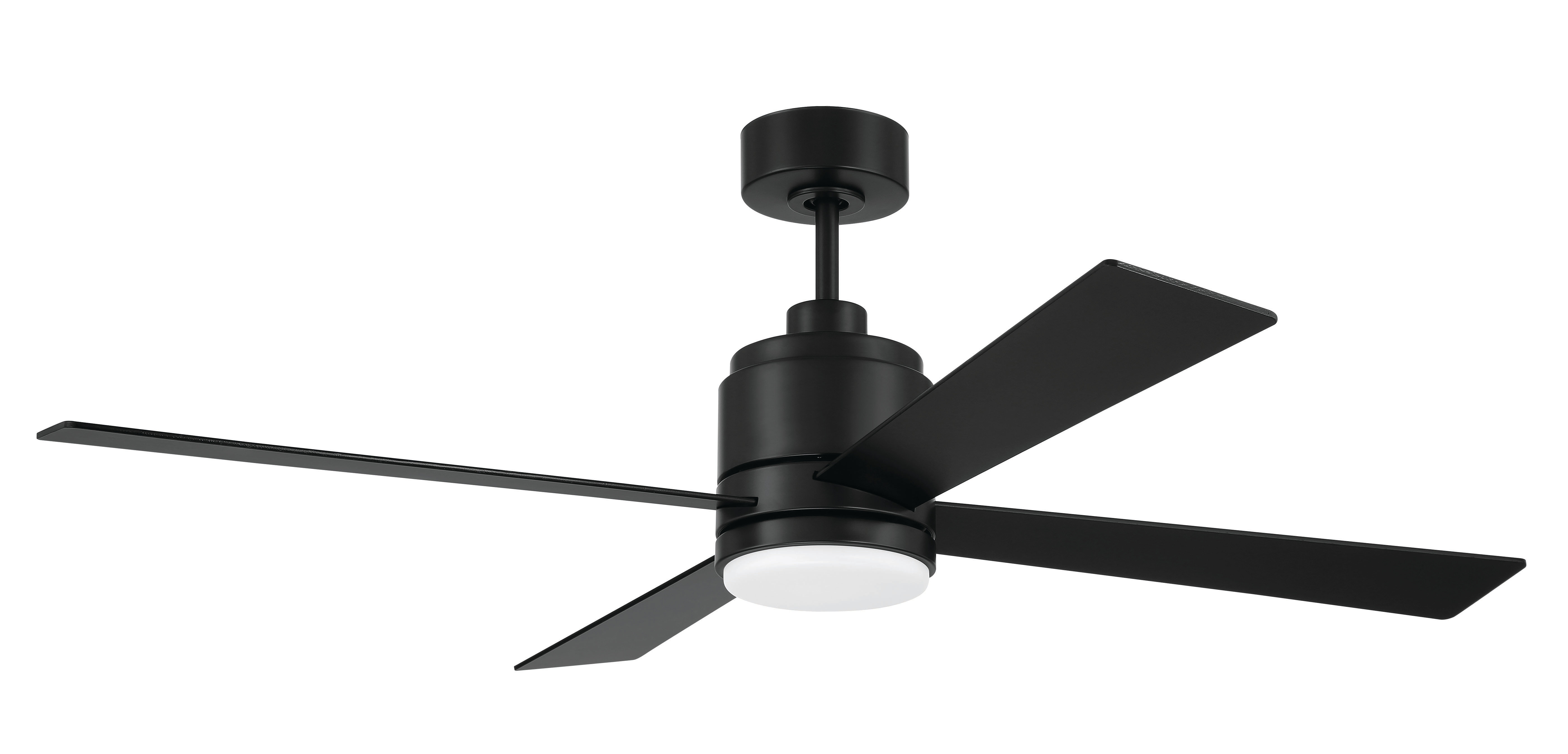 Craftmade McCoy 4-Blade 52" Ceiling Fan with Optional LED Light Kit ...