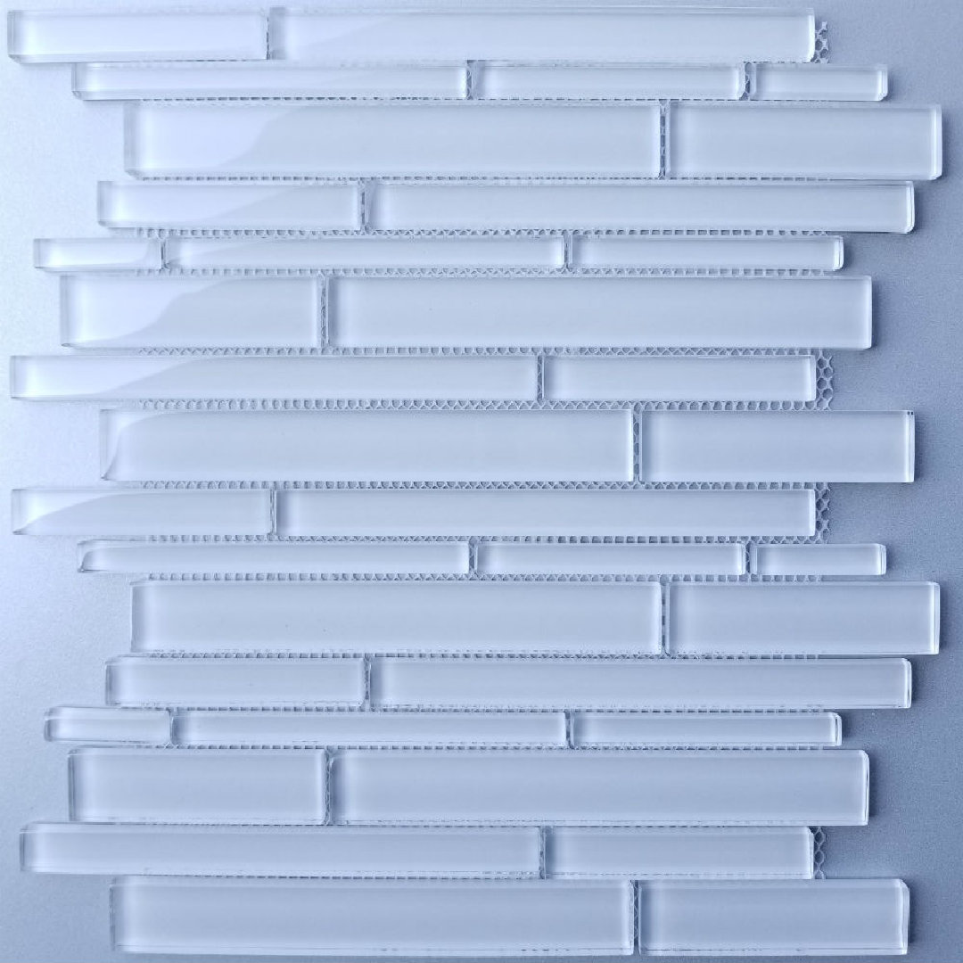 Viridian Meadows Glass Random Mosaic Wall Tile | Wayfair