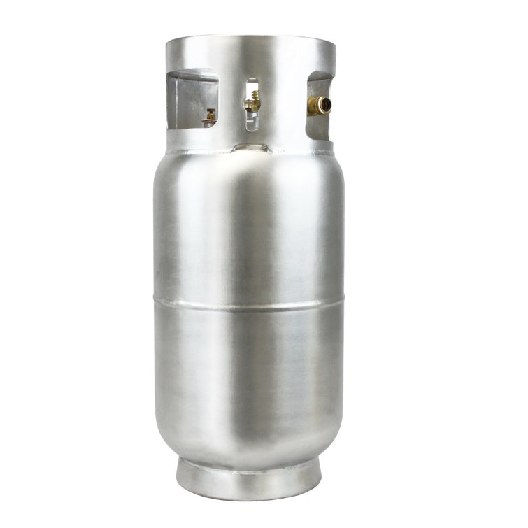 Flame King 33.5 lb Aluminum Forklift Propane Tank With Gauge DOT and TC ...