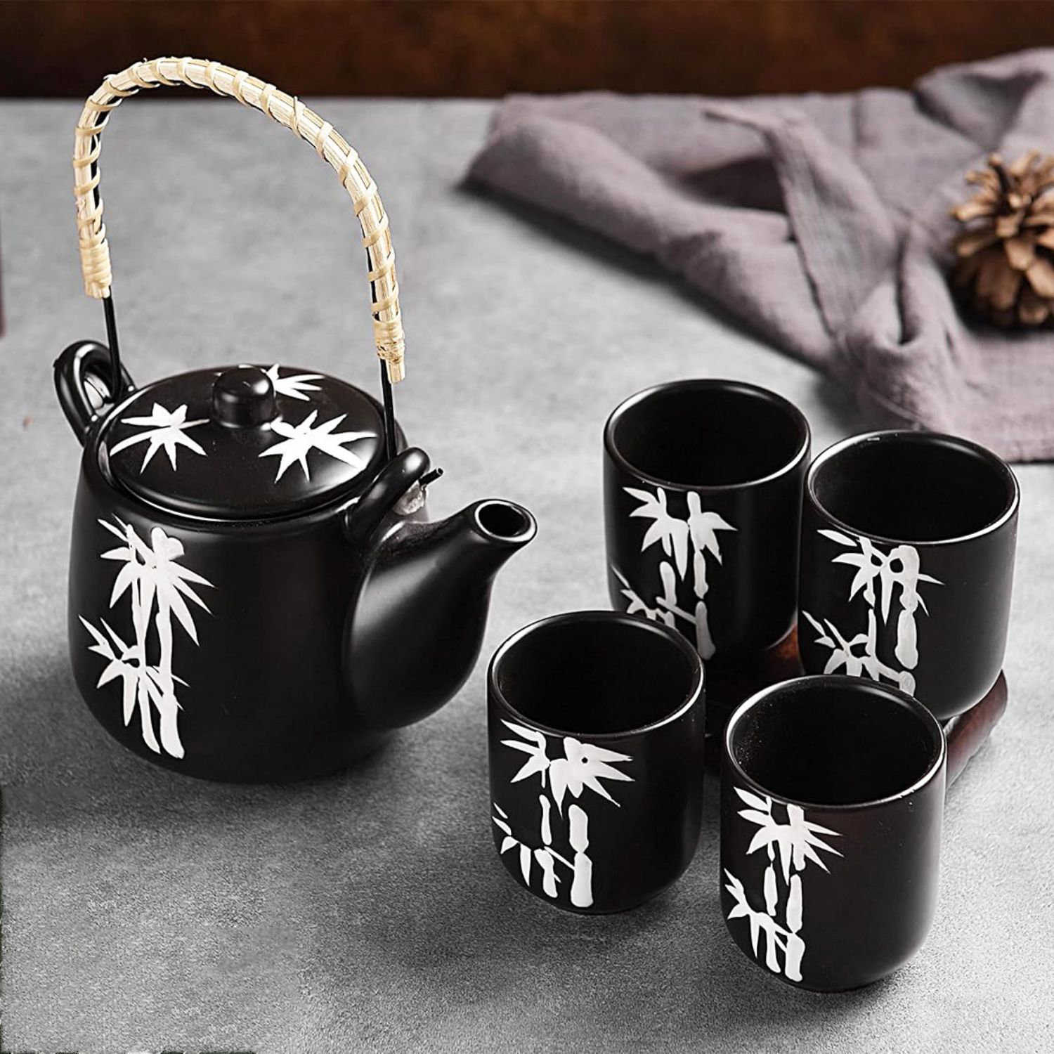 Bayou Breeze Biyron 18oz. Teapot Set | Wayfair