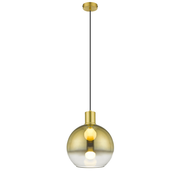 Canora Grey Rasen 1-Light Globe Bowl Pendant | Wayfair.co.uk