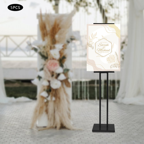 FRONG Angle and Height Adjustable Floor Poster Frame | Wayfair