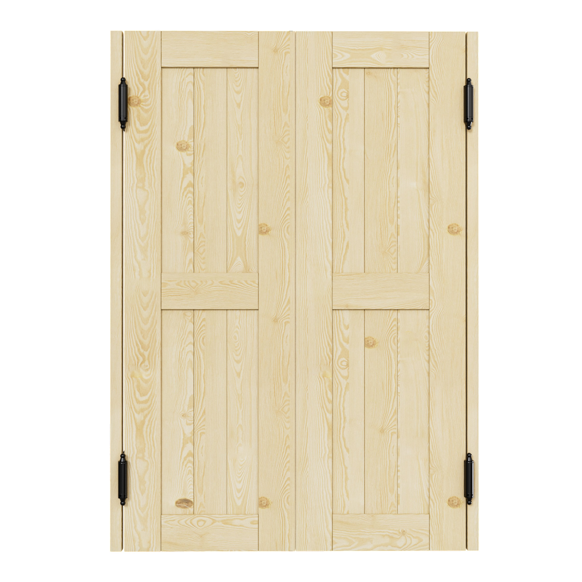 ARK DESIGN Solid Wood Café / Saloon Door Dual Partition Door Porch ...