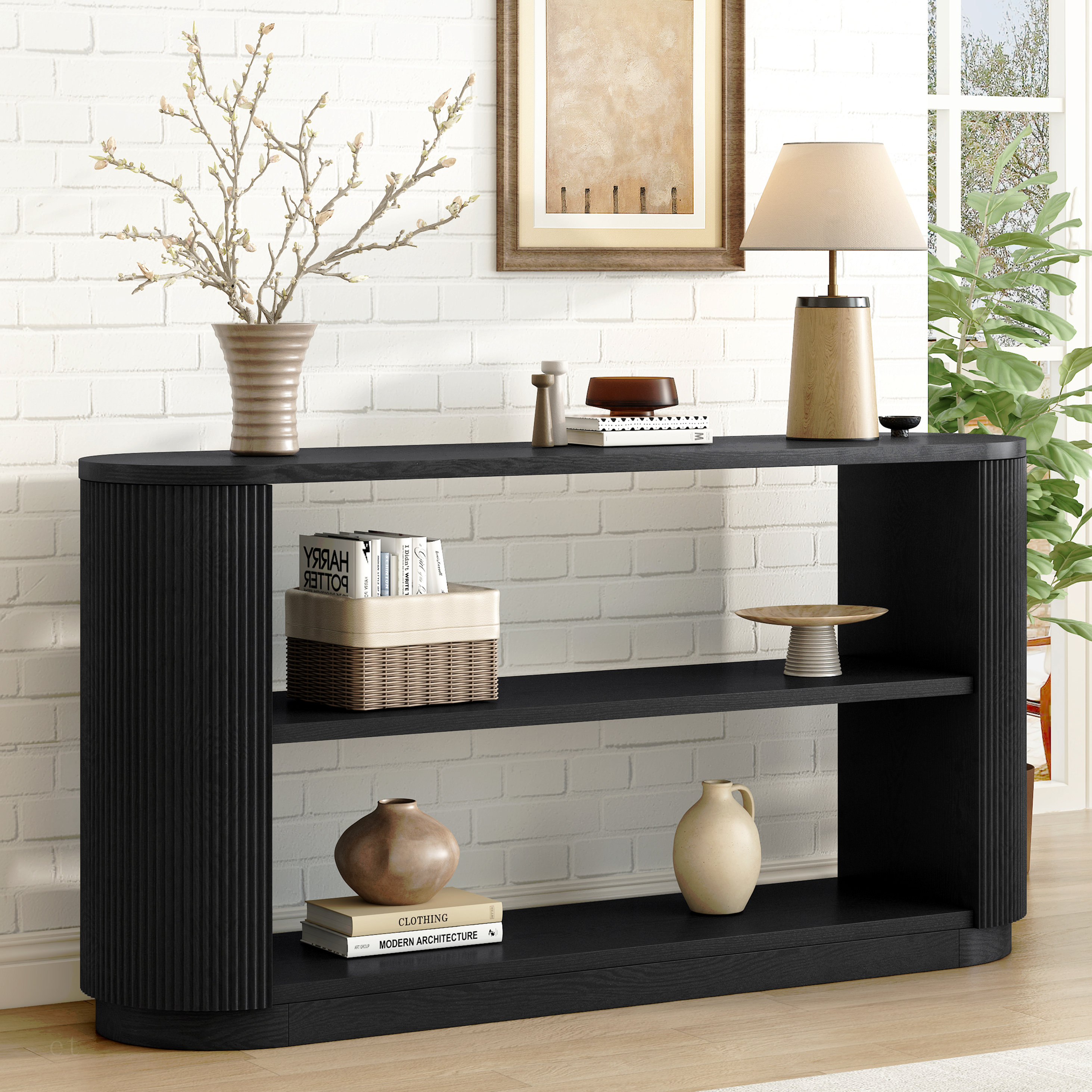 Corrigan Studio Console de vestibule moderne Mirod - Wayfair Canada