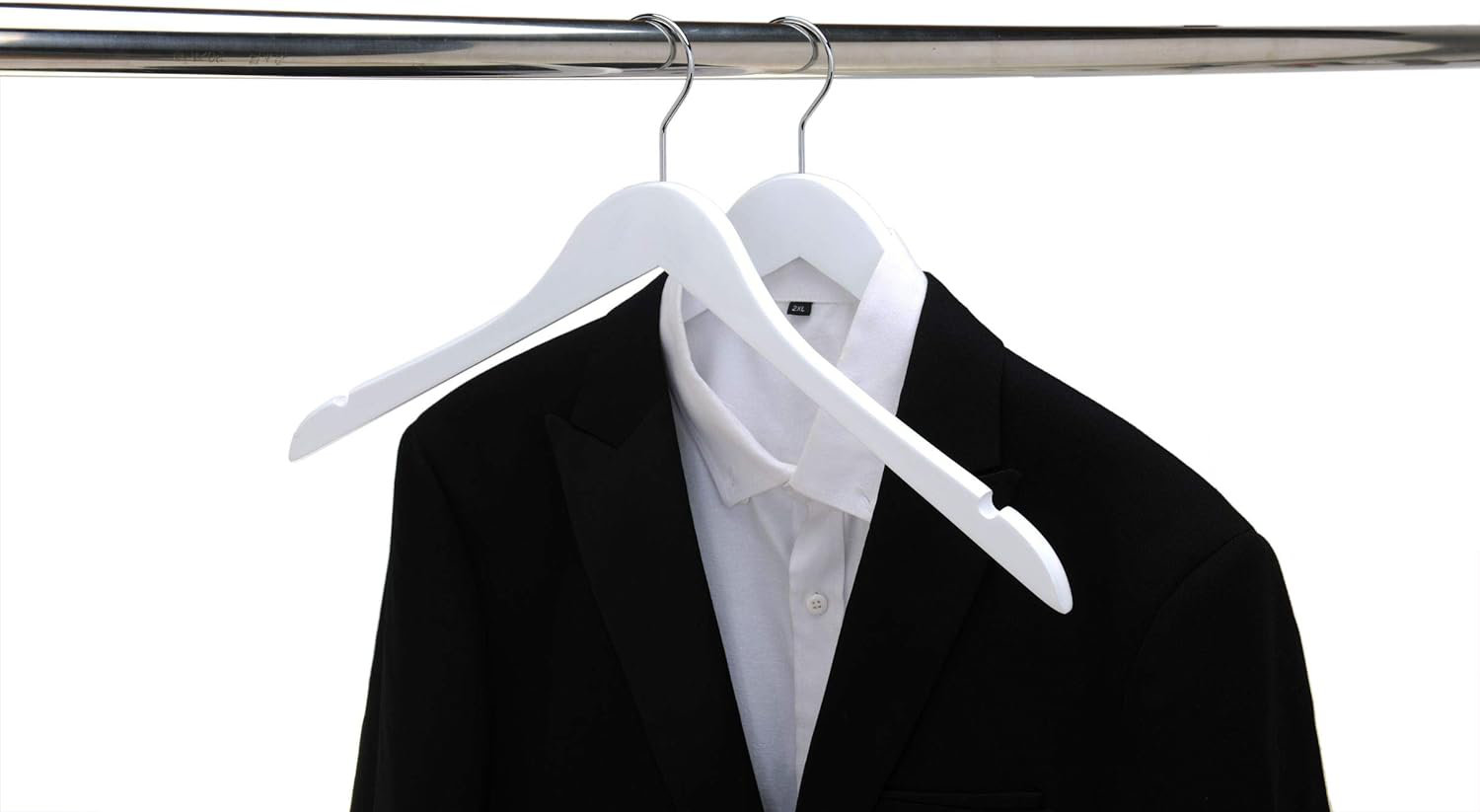 Rebrilliant Melicent Wood Standard Hanger | Wayfair