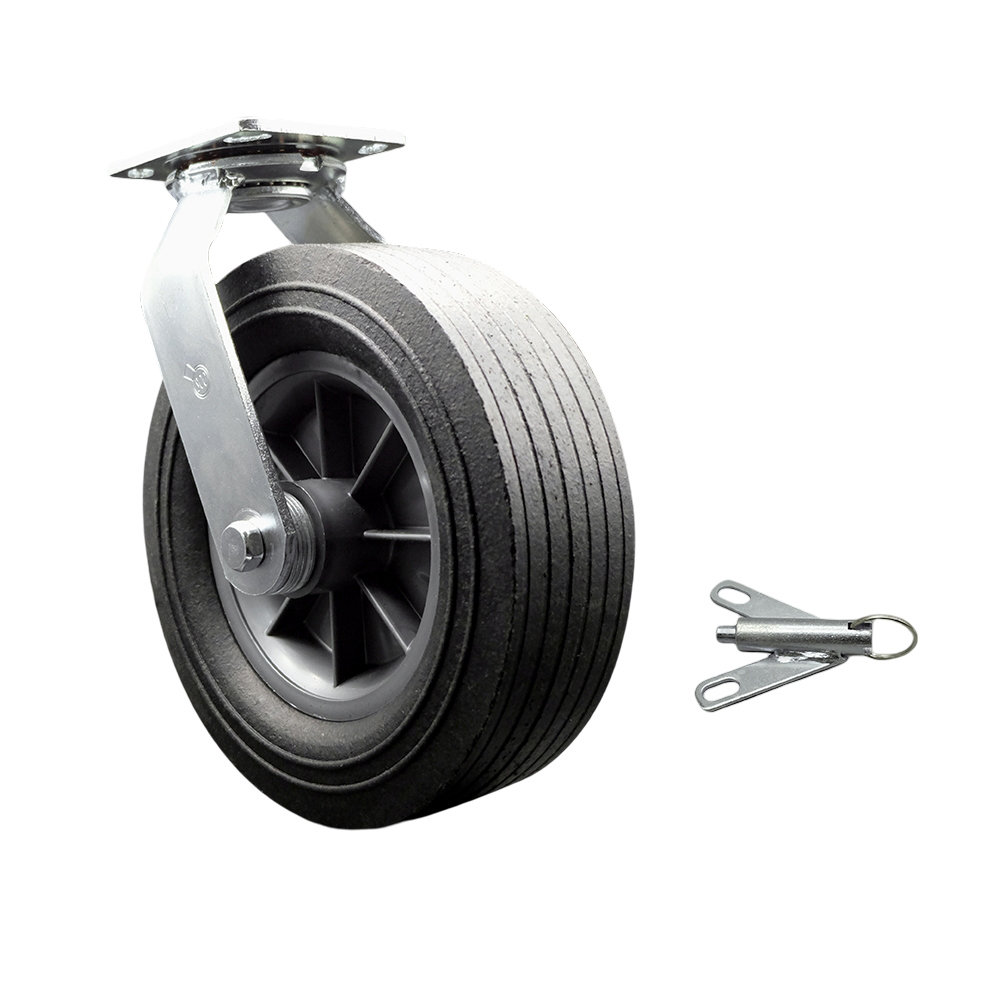 Service Caster Caster with Bolt on Swivel Lock - Wayfair Canada