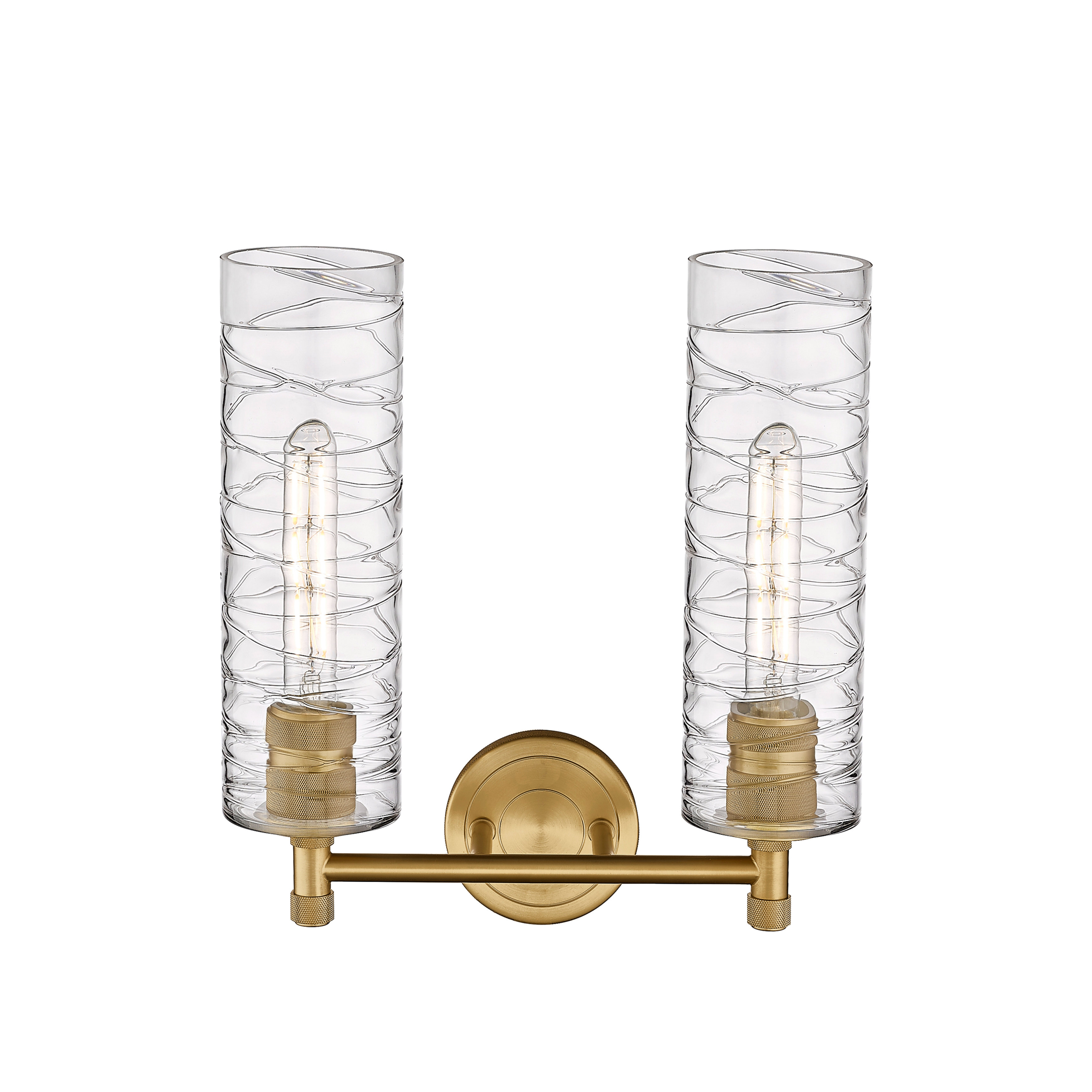 Mercer41 Crown Point 2 Light 12" Wall-mounted Bath Vanity Light ...
