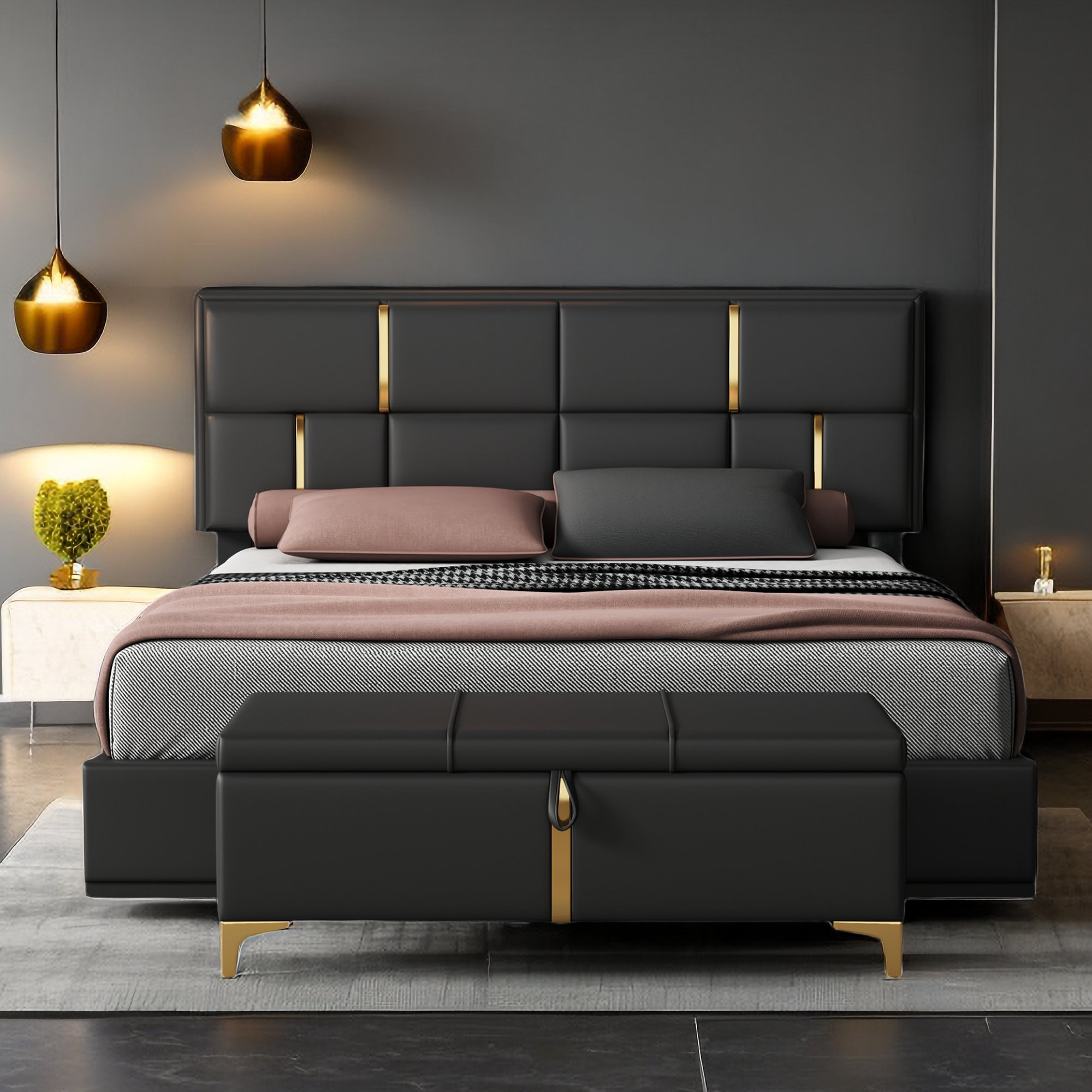 Mercer41 Aneekha 2 Piece Bedroom Set | Wayfair