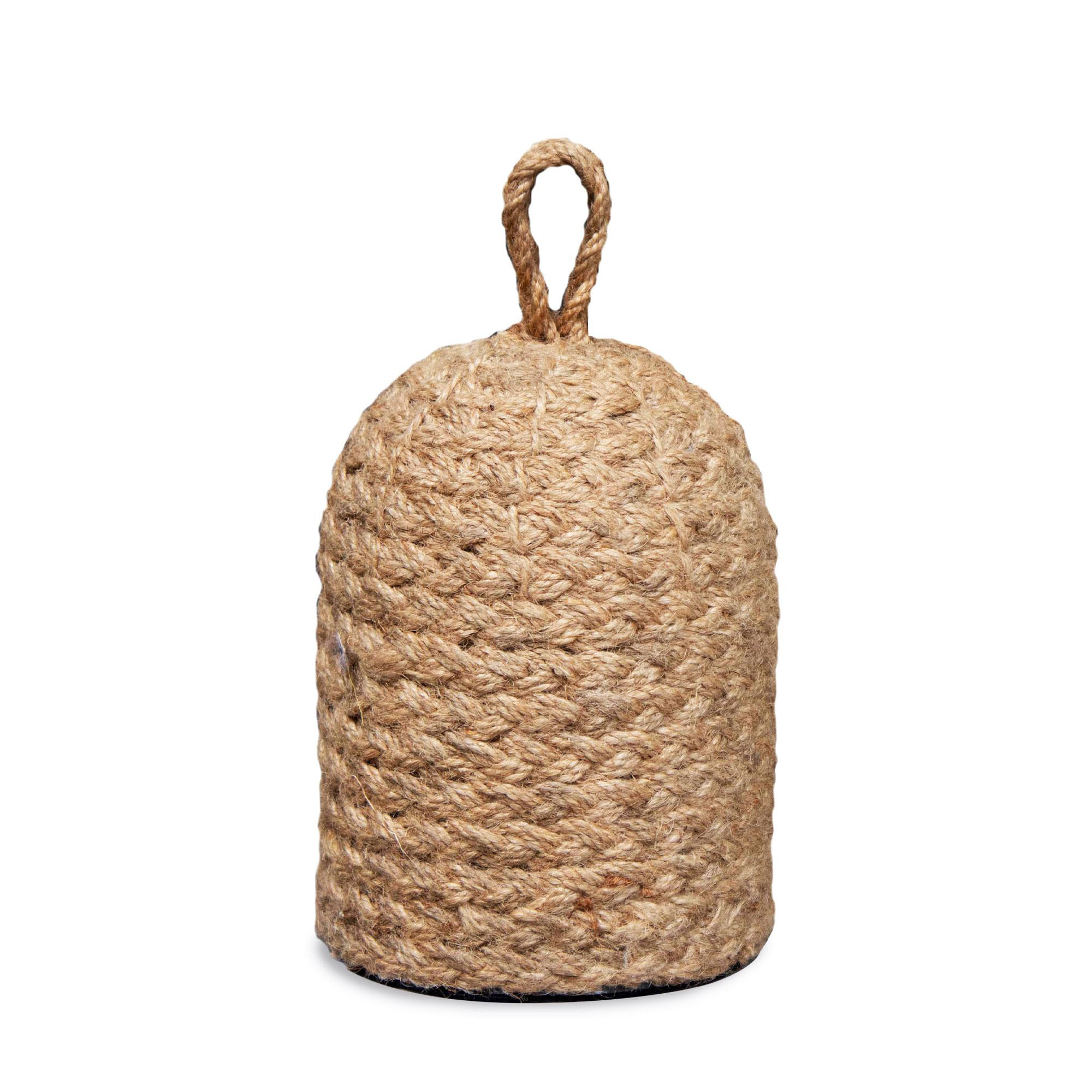 Fashion Finesse Natural Wicker Door Stopper With Handle, Jute ...