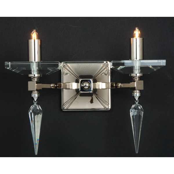 Rosalind Wheeler Kenbridge Steel Candle Wall Light | Wayfair.co.uk