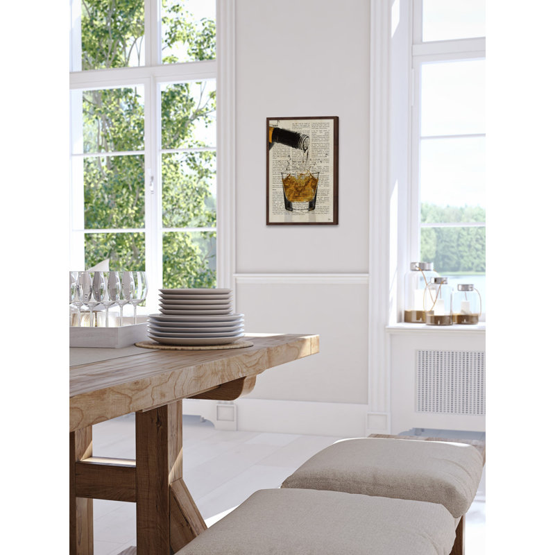 Williston Forge Amber Happiness by Eyre Tarney - Picture Frame Print ...