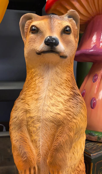 Loon Peak® Jahari Mongoose Life Size Statue | Wayfair